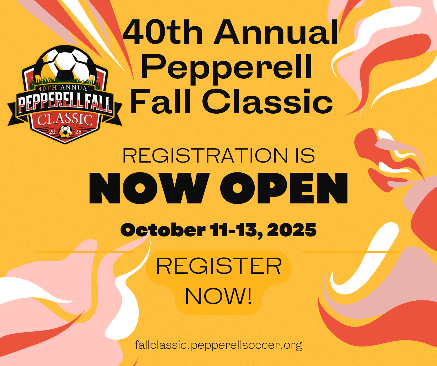 2025 Fall Classic Registration is Open! – Pepperell Fall Classic